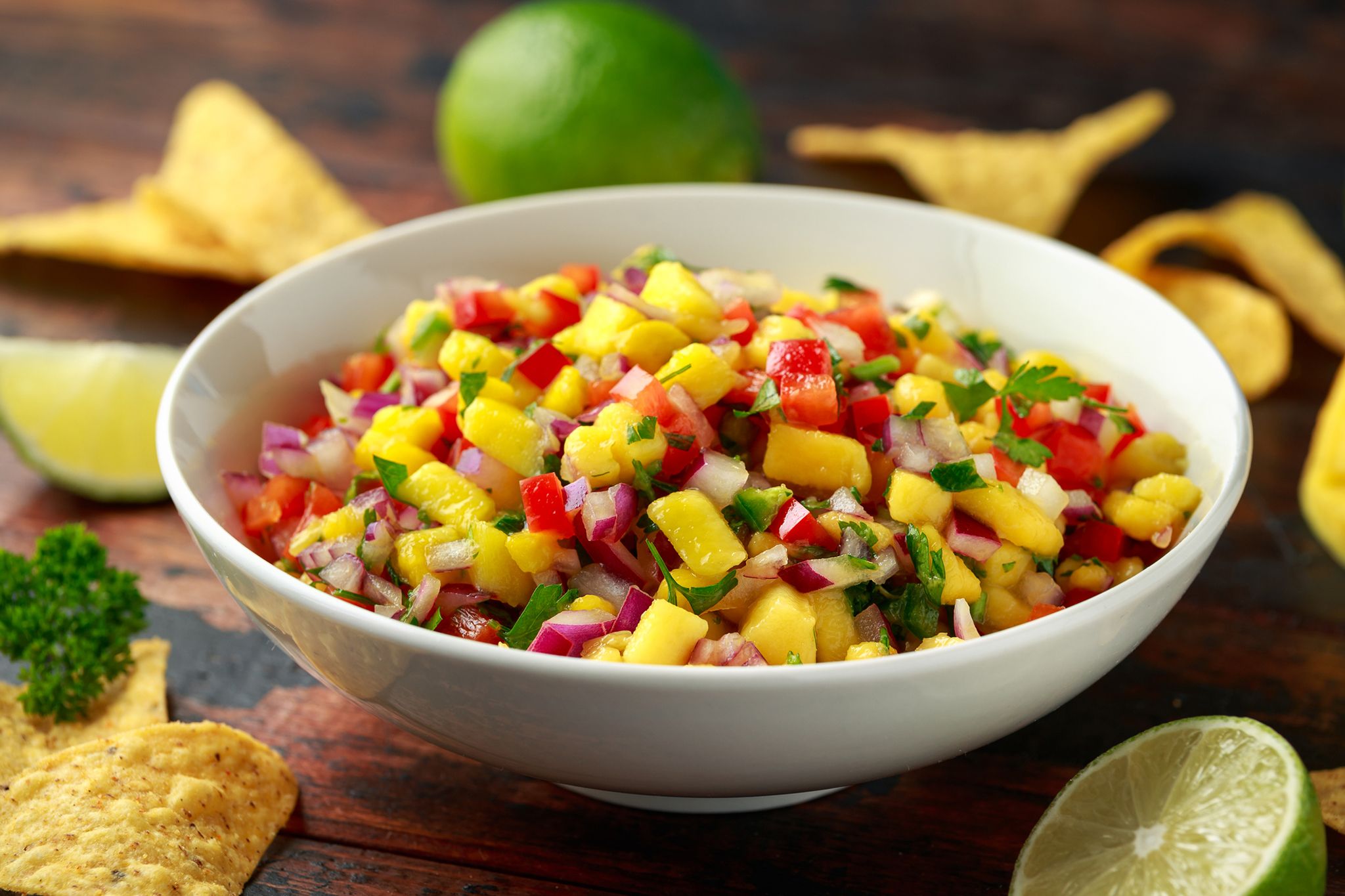 Fresh Mango Salsa - Sonora Tortillas