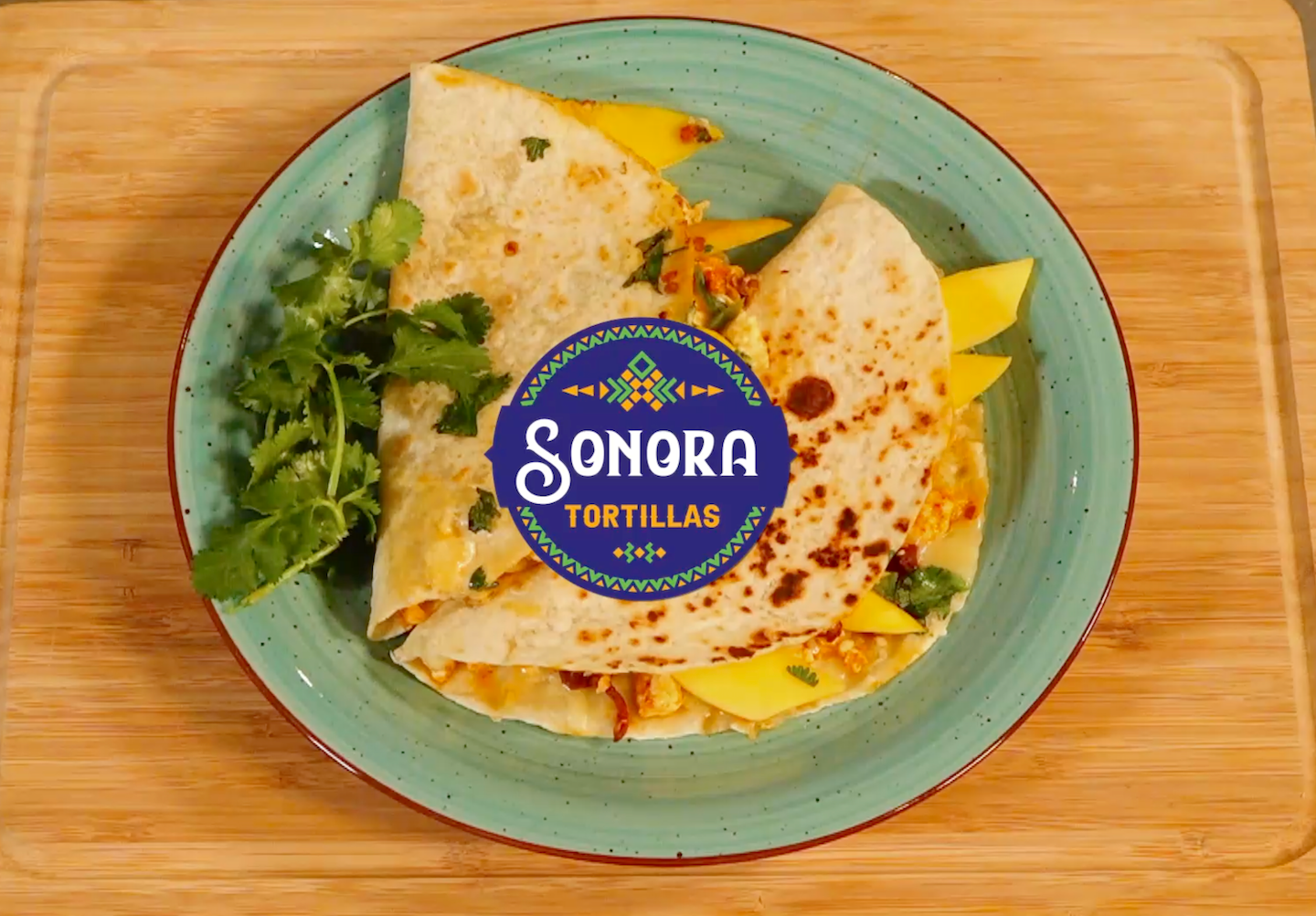 Chipotle Mango Quesadillas - Sonora Tortillas